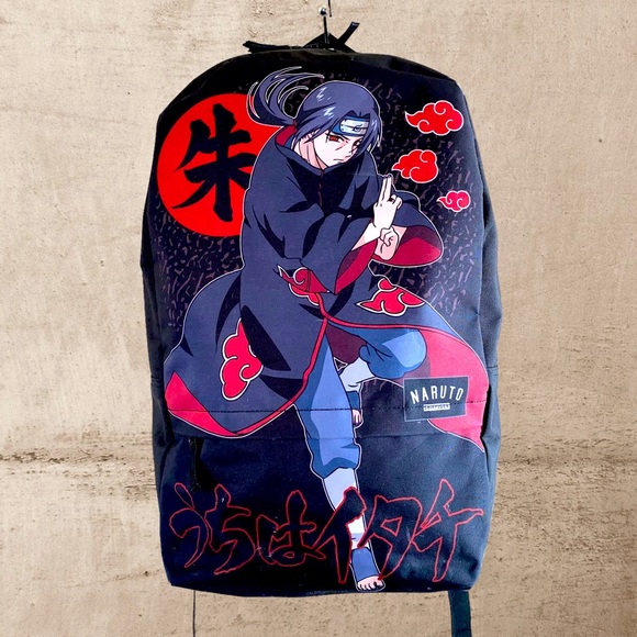 Naruto | Bags | Itachi Akatsuki Backpack Naruto Shippuden Collection ...
